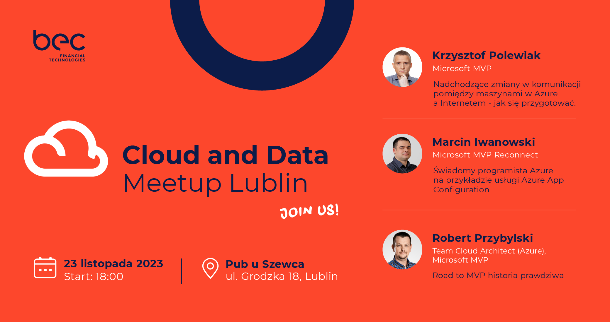 Cloud and Data Meetup Lublin #2 - Evenea.pl