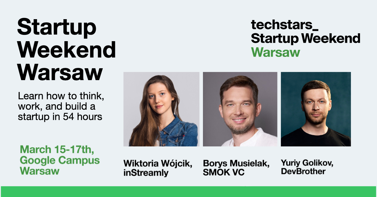 Techstars Startup Weekend Warsaw - Evenea.pl