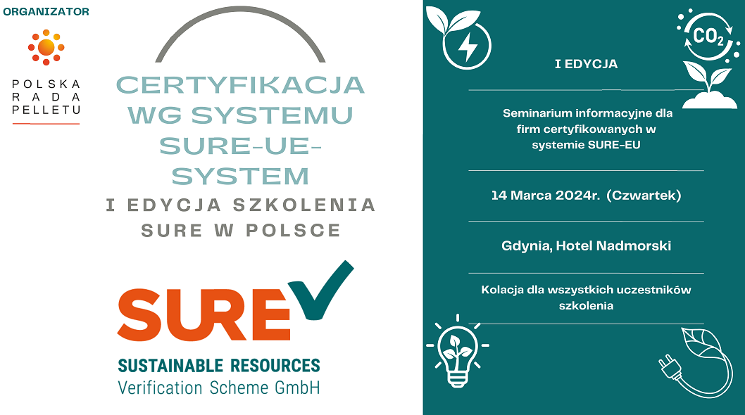 Seminarium Informacyjne dla uczestników certyfikacji systemu SURE-EU ...