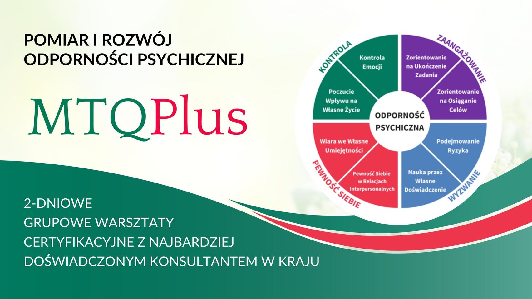Warsztat licencyjny MTQ Family - Odporność Psychiczna - pomiar i rozwój ...