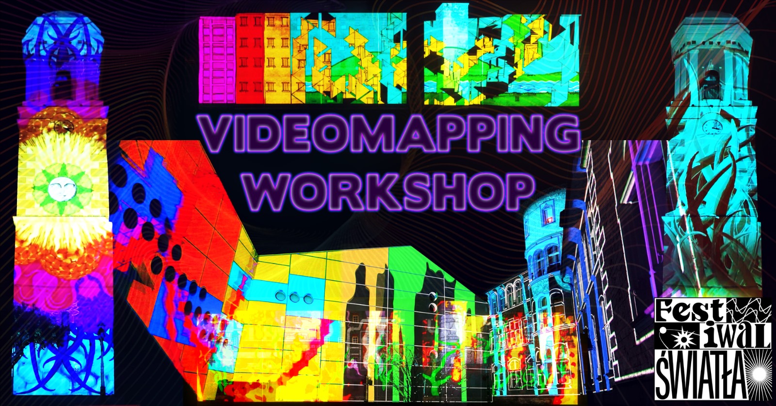 Videomapping projections workshop - Evenea.pl