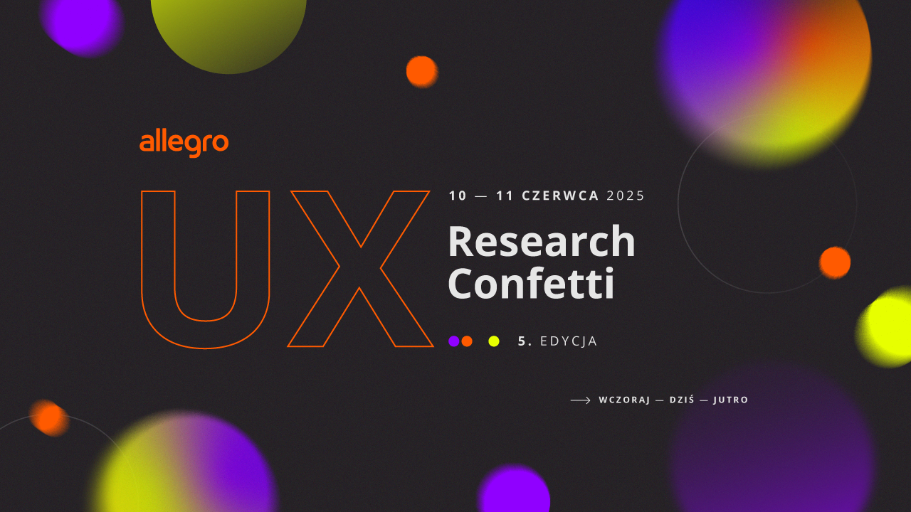 UX Research Confetti - V edycja (konferencja) - Evenea.pl