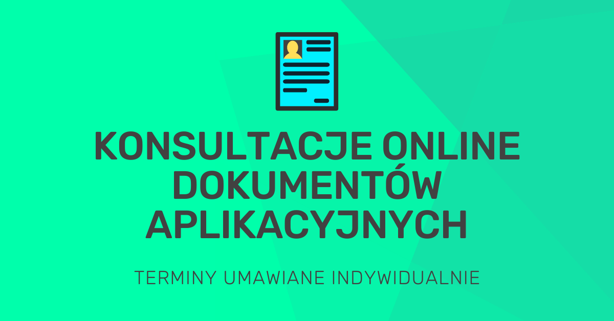 Konsultacje online dokumentów aplikacyjnych - Evenea.pl