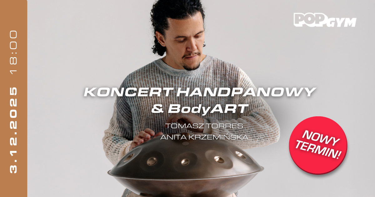 Koncert handpanowy & BodyArt - Tomasz Torres - Evenea.pl
