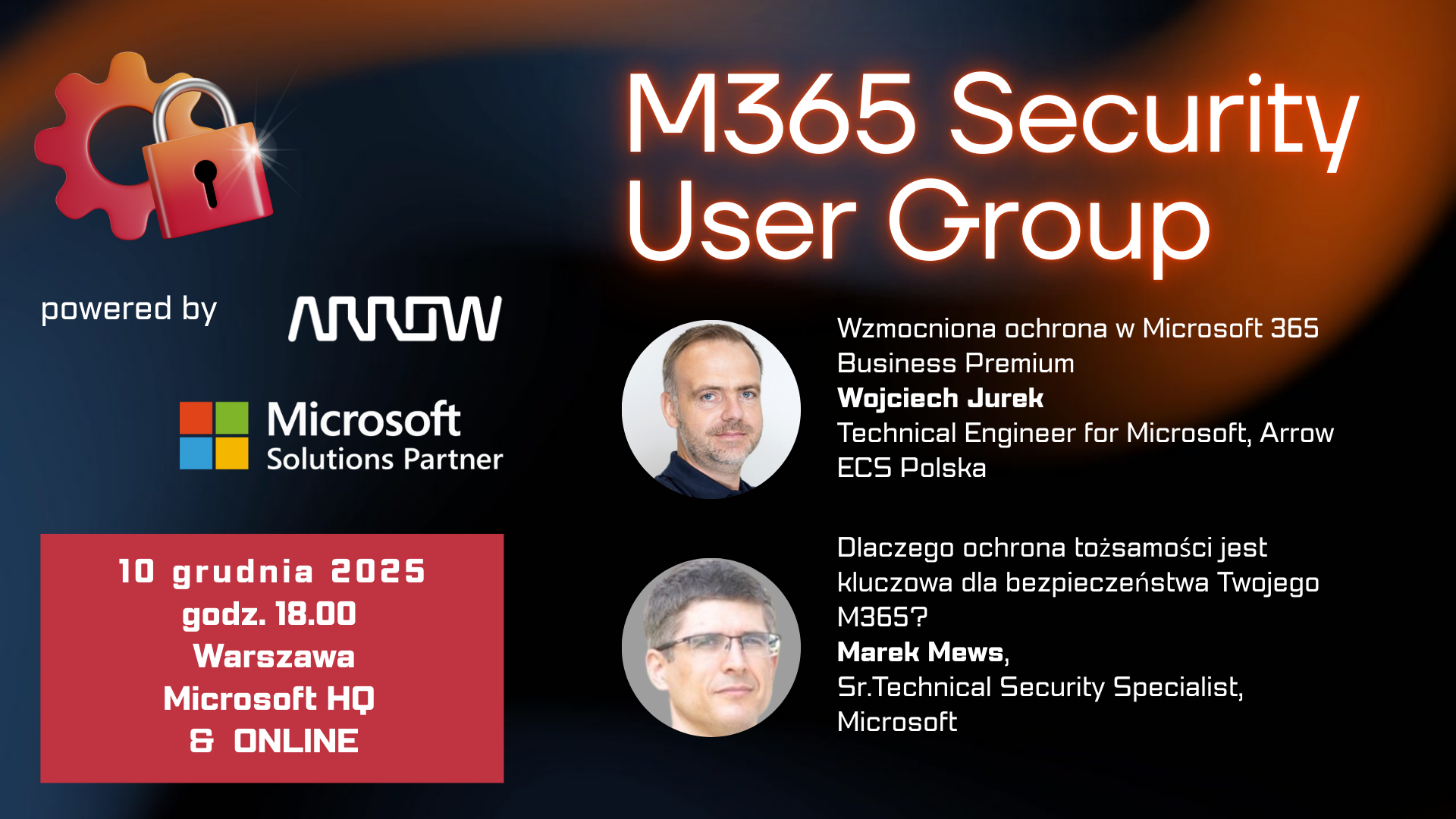 M365 Security User Group: Warszawa + online - Evenea.pl